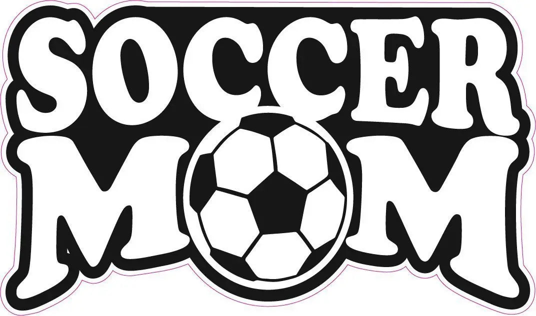 Soccer Mom Decal Nostalgia Decals Retro Vinyl Stickers Nostalgia Decals Online