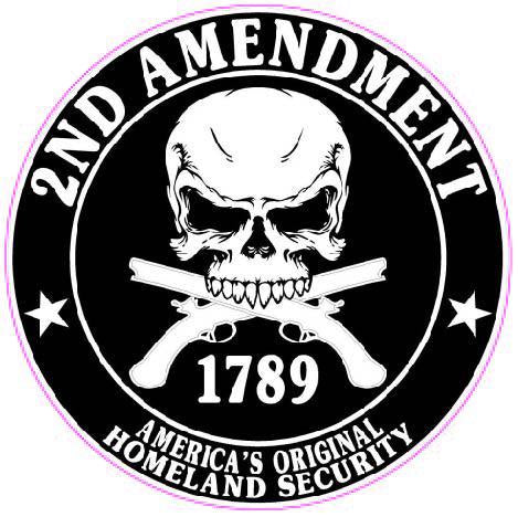 2nd Amendment Decals | Nostalgia Decals Die Cut Vinyl Car Decals ...