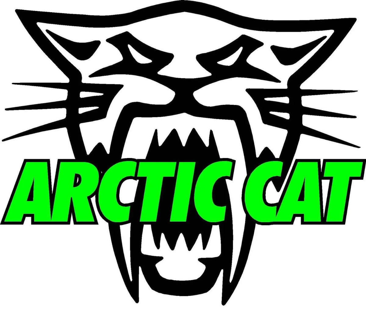 Arctic Cat V2 Decal | Nostalgia Decals Vinyl Snowmobile Stickers ...
