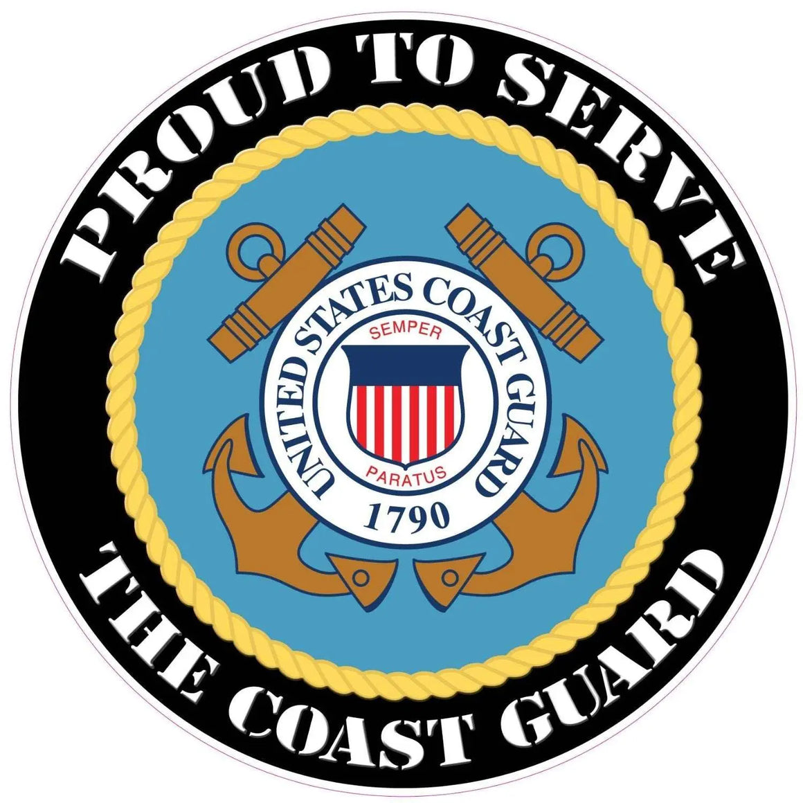 Coast Guard Decal | Nostalgia Decals Military Vinyl Stickers ...