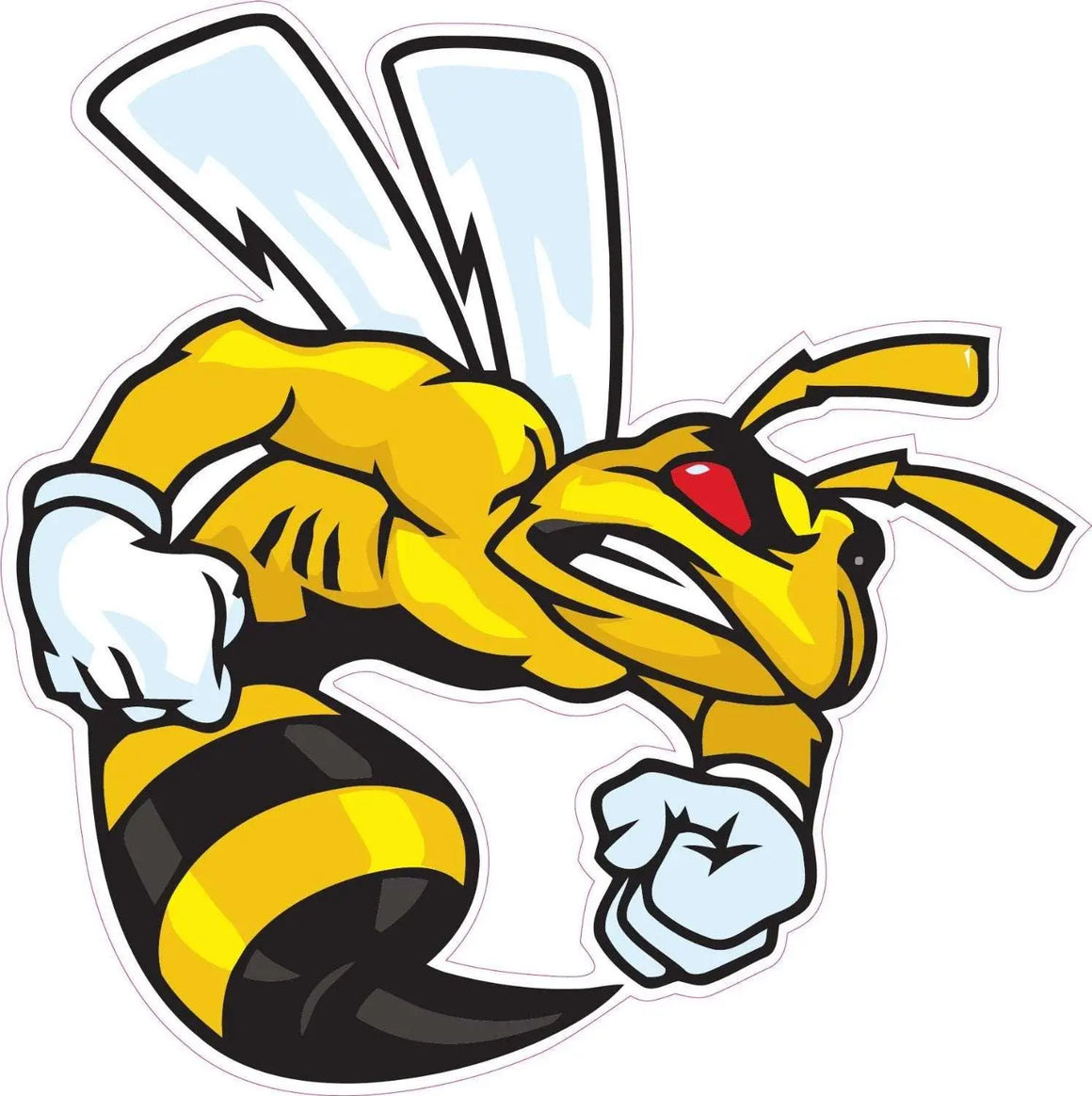 Ski-Doo Angry Bee Decal | Nostalgia Decals Vinyl Snowmobile Stickers ...