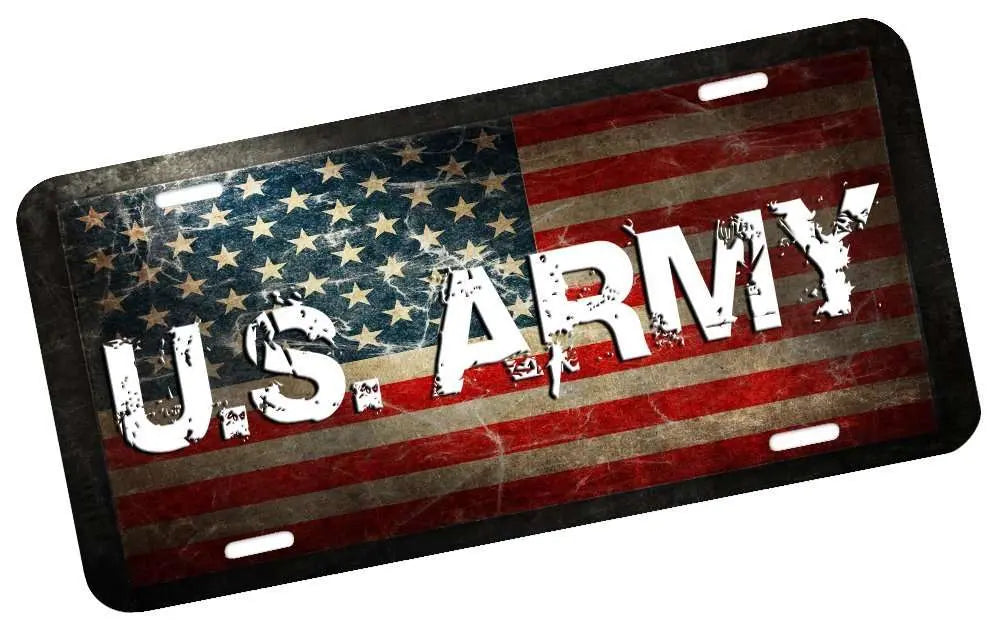 U.S. Army License Plate | Nostalgia Decals Graphic License Plates ...