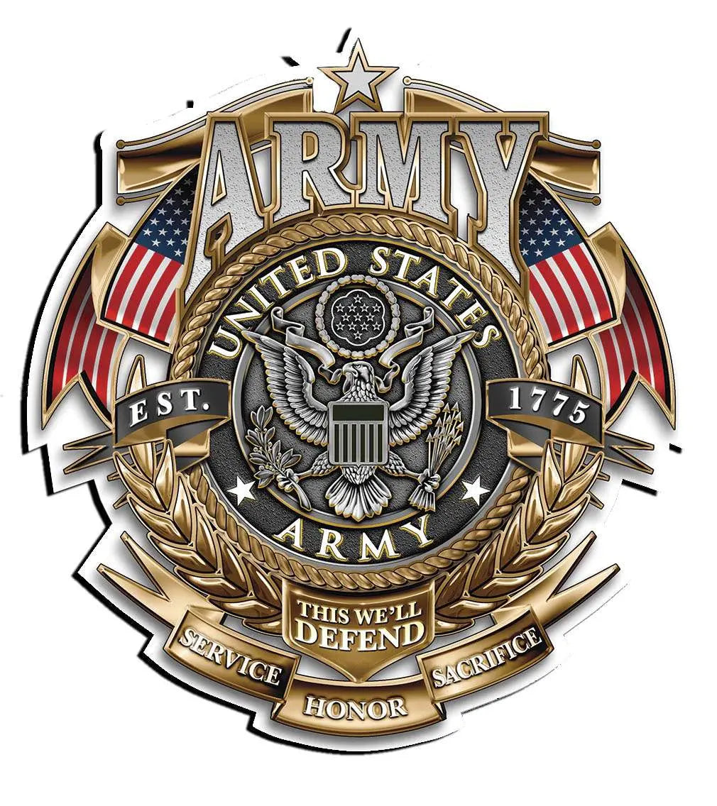 United States Army Service Honor Sacrifice Decal | Nostalgia Decals ...