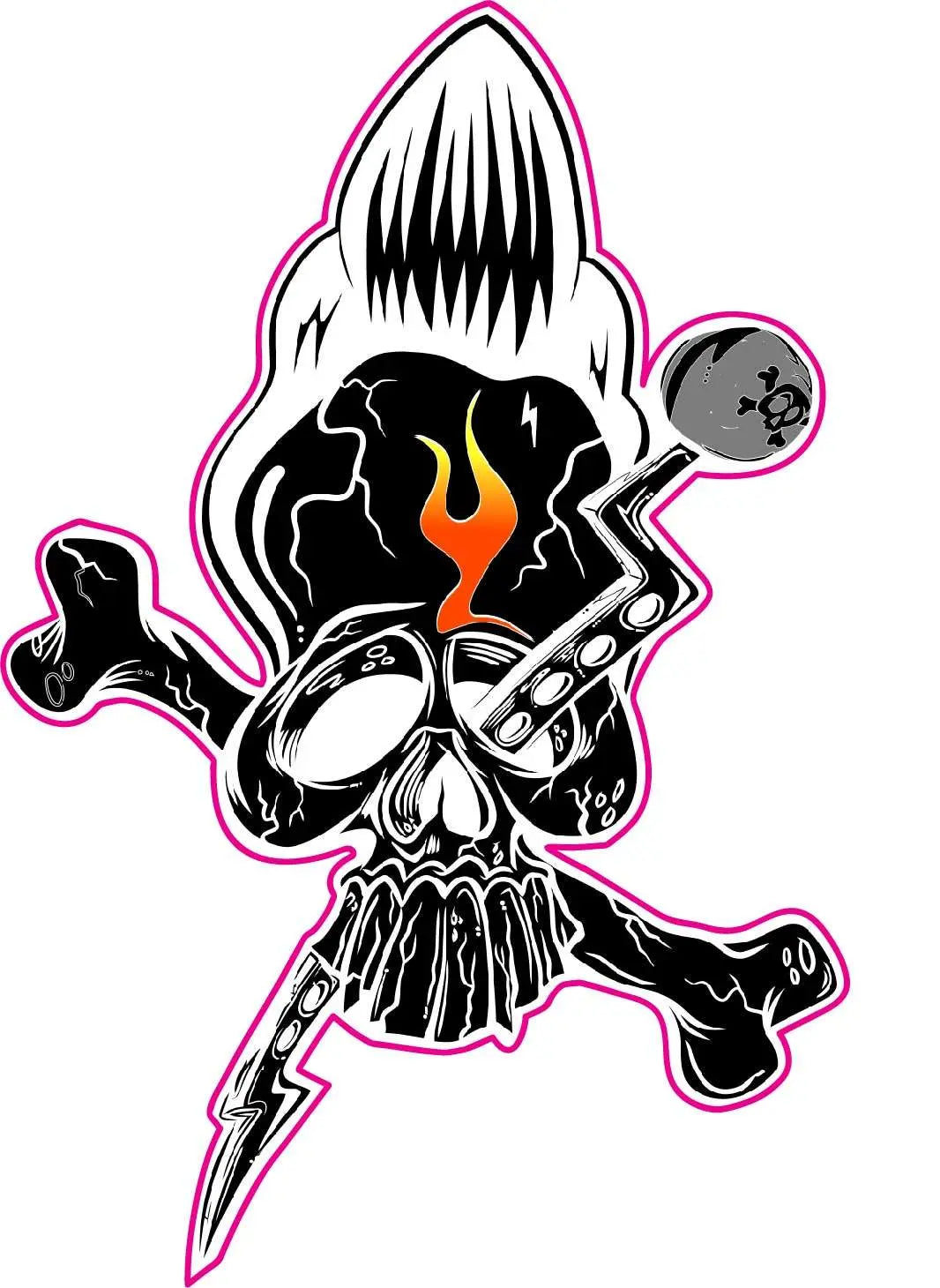 Nostalgia Hot Rod Stickers Hot Rod Stickers Sold On Temu United States