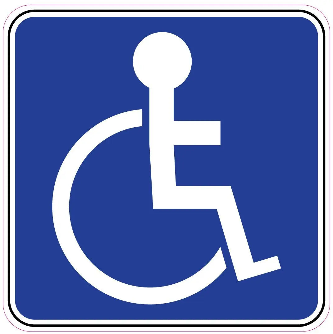 Handicap Decal | Nostalgia Decals Retro Vinyl Stickers – Nostalgia ...