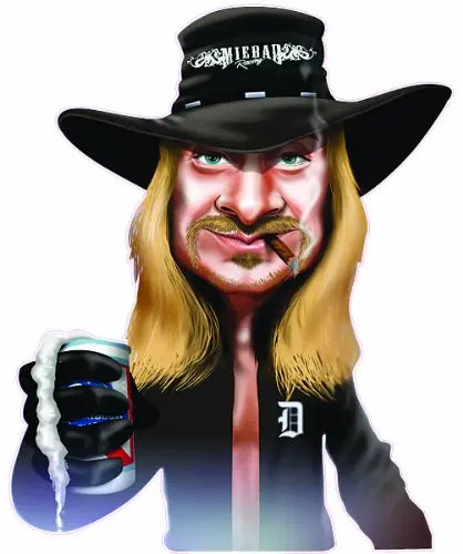 Kid Rock Decal | Nostalgia Decals Retro Vinyl Stickers – Nostalgia ...