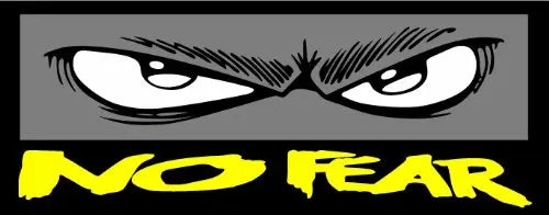 No Fear Logo Face 8 Eyes Face Badboy No Fear Stickers/Decals