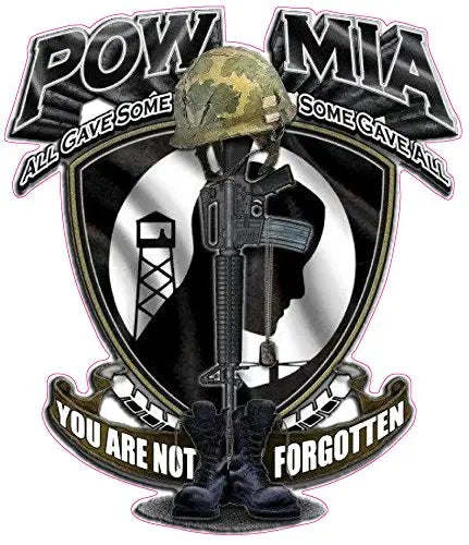 Never Forgotten Decal | Nostalgia Decals Military Vinyl Stickers ...