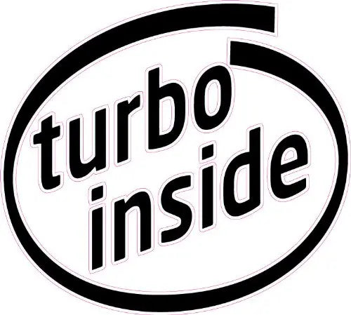 Turbo Inside Decal | Nostalgia Decals Retro Vinyl Stickers – Nostalgia ...